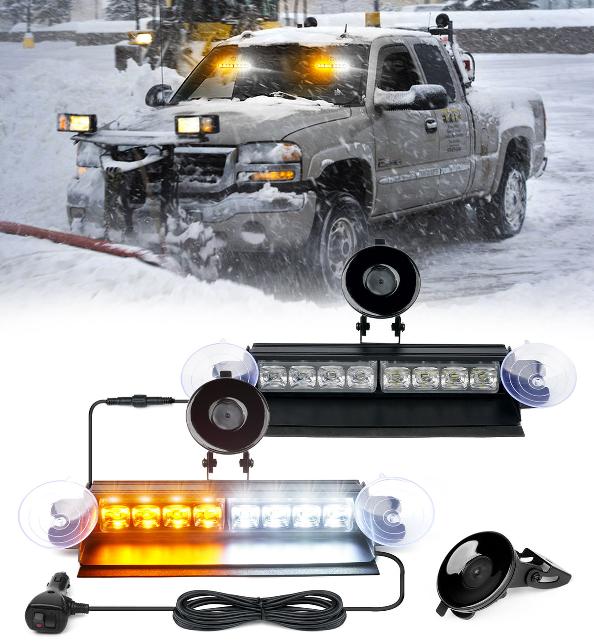 Emergency Dash Strobe Lights