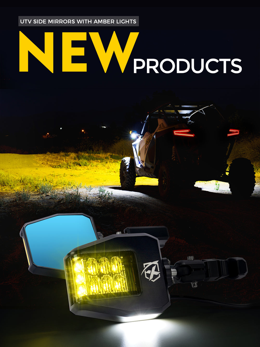 Xprite Jeep Lights, Off-Road LED Lights & Emergency Strobe Lights