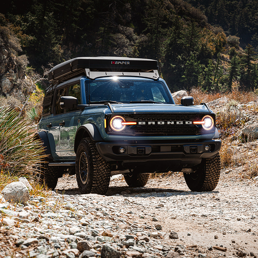 Ford Bronco LED Headlights with DRL & Sequential Turn Signals
