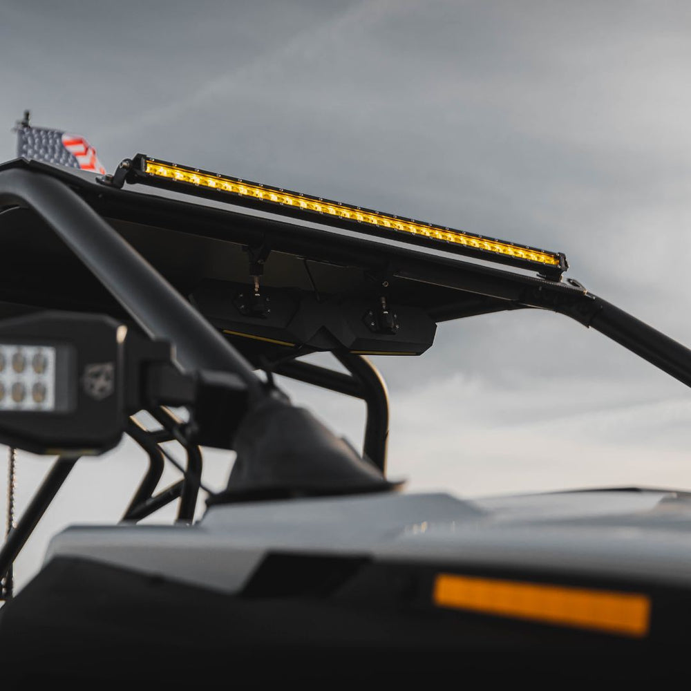 Yellow Light Bars for Trucks& UTV, Amber Flood Light Bars