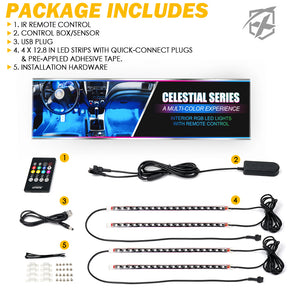 RGB LED Interior Car Light | Powered by USB