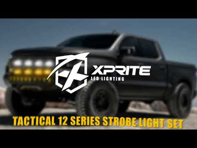 Grille and Surface Mount Light - Set of 8 | Tactical 12 Series